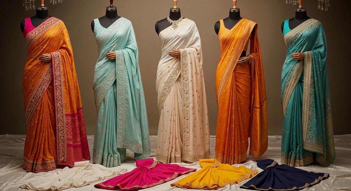 Top 4 Best Types of Sarees for Different Occasions- Kalyanja
