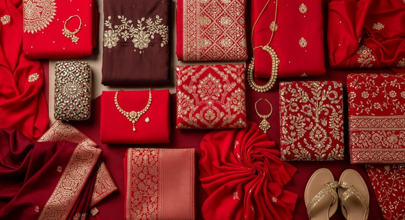 Top 11 Best Red Saree Options to Buy in 2026 – Kalyanja